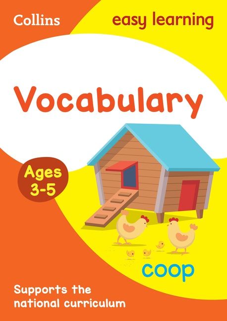 Vocabulary Activity Book Ages 3-5 (Collins Easy Learning Preschool) - - Paperback