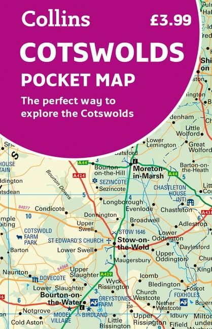 Cotswolds Pocket Map: The perfect way to explore the Cotswolds ...