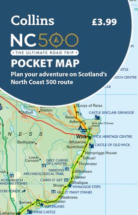 NC500 Pocket Map: Plan your adventure on Scotland’s North Coast 500 ...