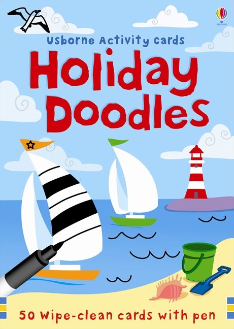 Holiday Doodles (Activity Cards) - Fiona Watt - Paperback