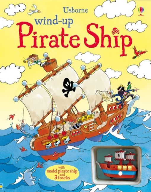 Usborne Wind-Up Books/Wind-Up Pirate Ship - Louie Stowell - Hardcover