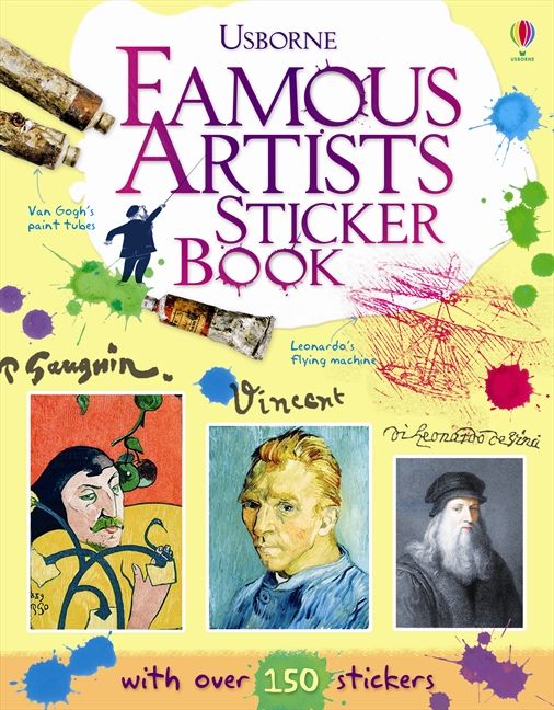 Famous Artists Sticker Book - Megan Cullis - Paperback
