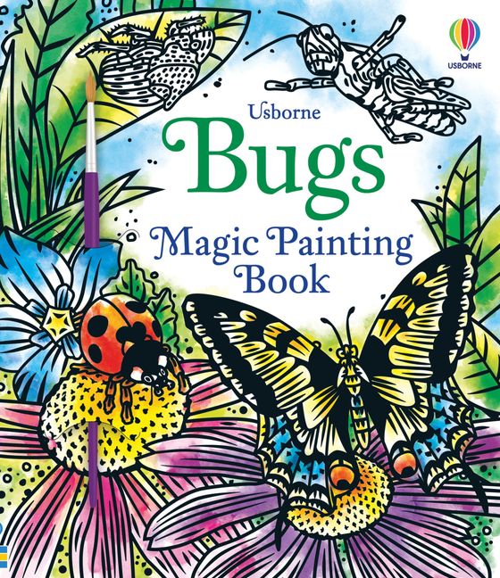BUGS MAGIC PAINTING BOOK - Abigail Wheatley - Paperback