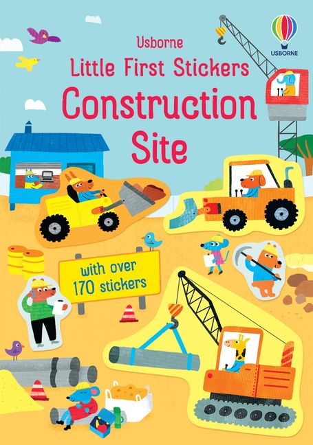 LITTLE FIRST STICKERS CONSTRUCTION SITE - Jane Bingham - Paperback