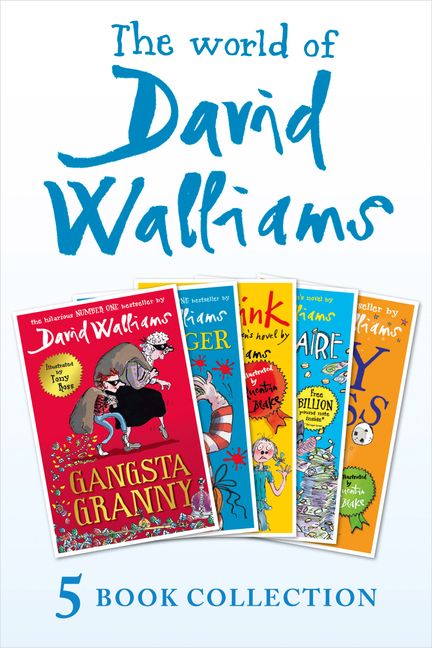 The World of David Walliams 5 Book Collection (The Boy in the Dress, Mr ...