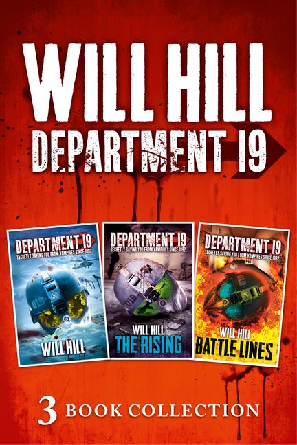 Department 19 - 3 Book Collection (Department 19, The Rising, Battle ...