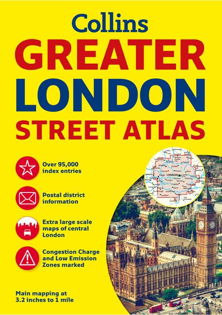 Greater London Street Atlas [New Edition] :HarperCollins Australia