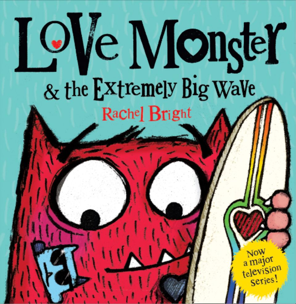 Love Monster and the Extremely Big Wave - Rachel Bright - eBook