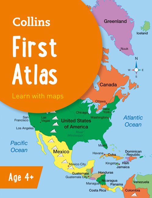 Collins School Atlases - Collins First Atlas [Third Edition ...