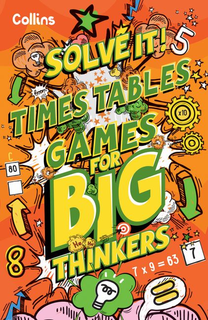 Solve It! - Times Table Games for Big Thinkers - Collins Kids - Paperback