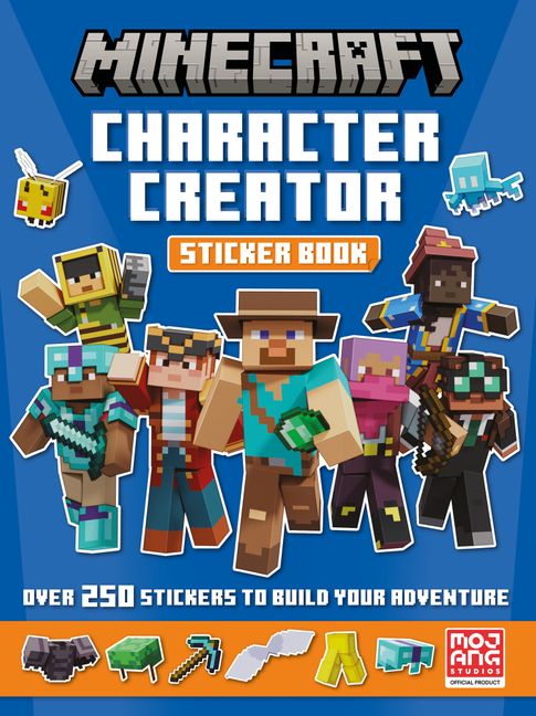 Minecraft Character Creator Sticker Book: Over 250 Stickers to Build ...