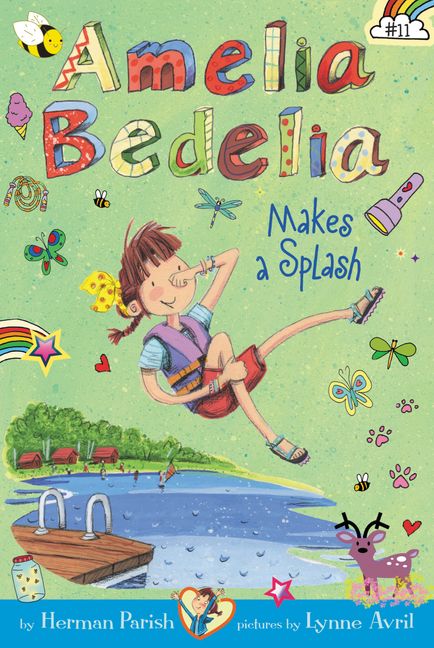 Amelia Bedelia Chapter Book #11: Amelia Bedelia Makes A Splash ...