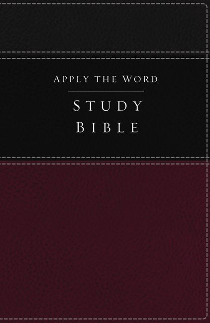 Apply the Word Study Bible [Burgundy/Black] :HarperCollins Australia