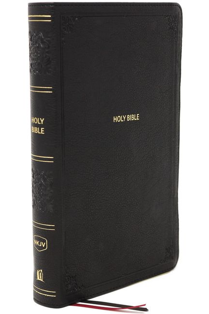 NKJV End-of-verse Reference Bible, Compact, Red Letter Edition, Comfort ...