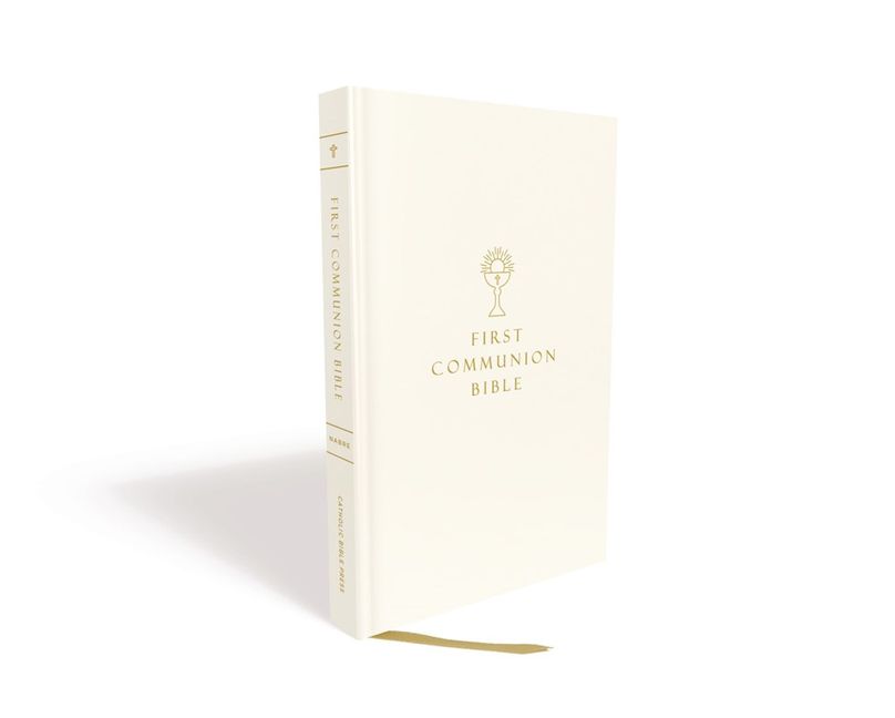 NABRE New American Bible Revised Edition Catholic Bible First Communion ...