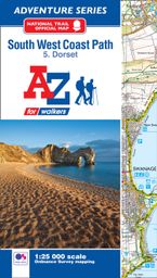 A-Z Adventure Series - South West Coast Path Dorset National Trail ...