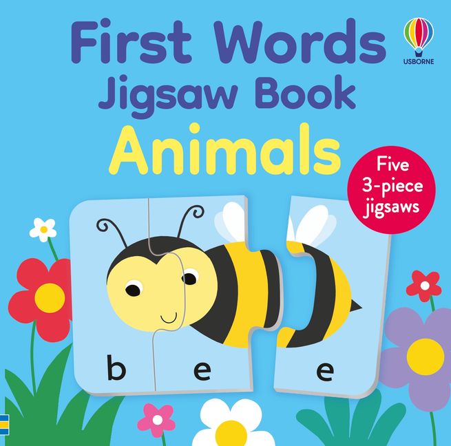 First Words Jigsaw Book: Animals :HarperCollins Australia