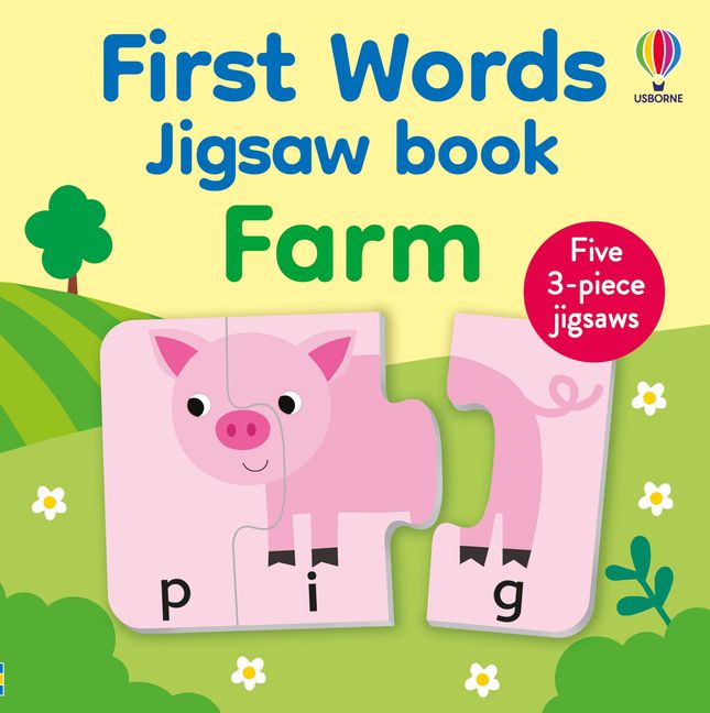 First Words Jigsaw Book :HarperCollins Australia
