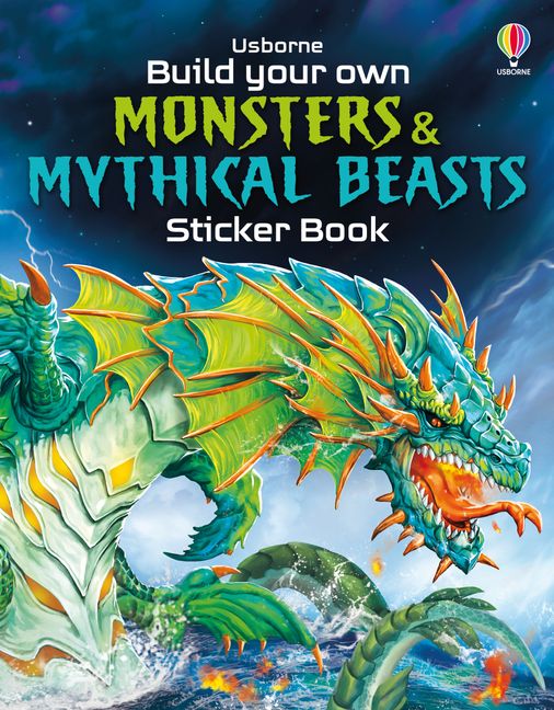 Build Your Own Monsters and Mythical Beasts Sticker Book :HarperCollins ...