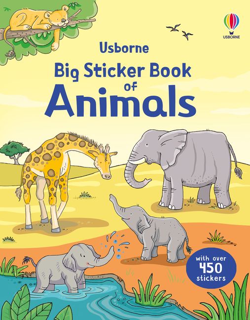 Big Sticker Book of Animals :HarperCollins Australia