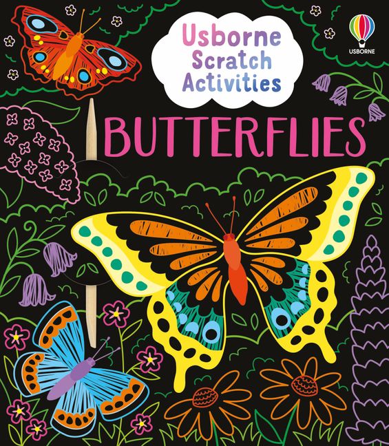 Usborne Scratch Activities Butterflies :HarperCollins Australia
