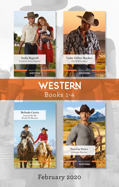 Western Box Set 1-4/Fortune's Texas Surprise/One Wild Cowboy/Lassoed by the Would-Be Rancher ...
