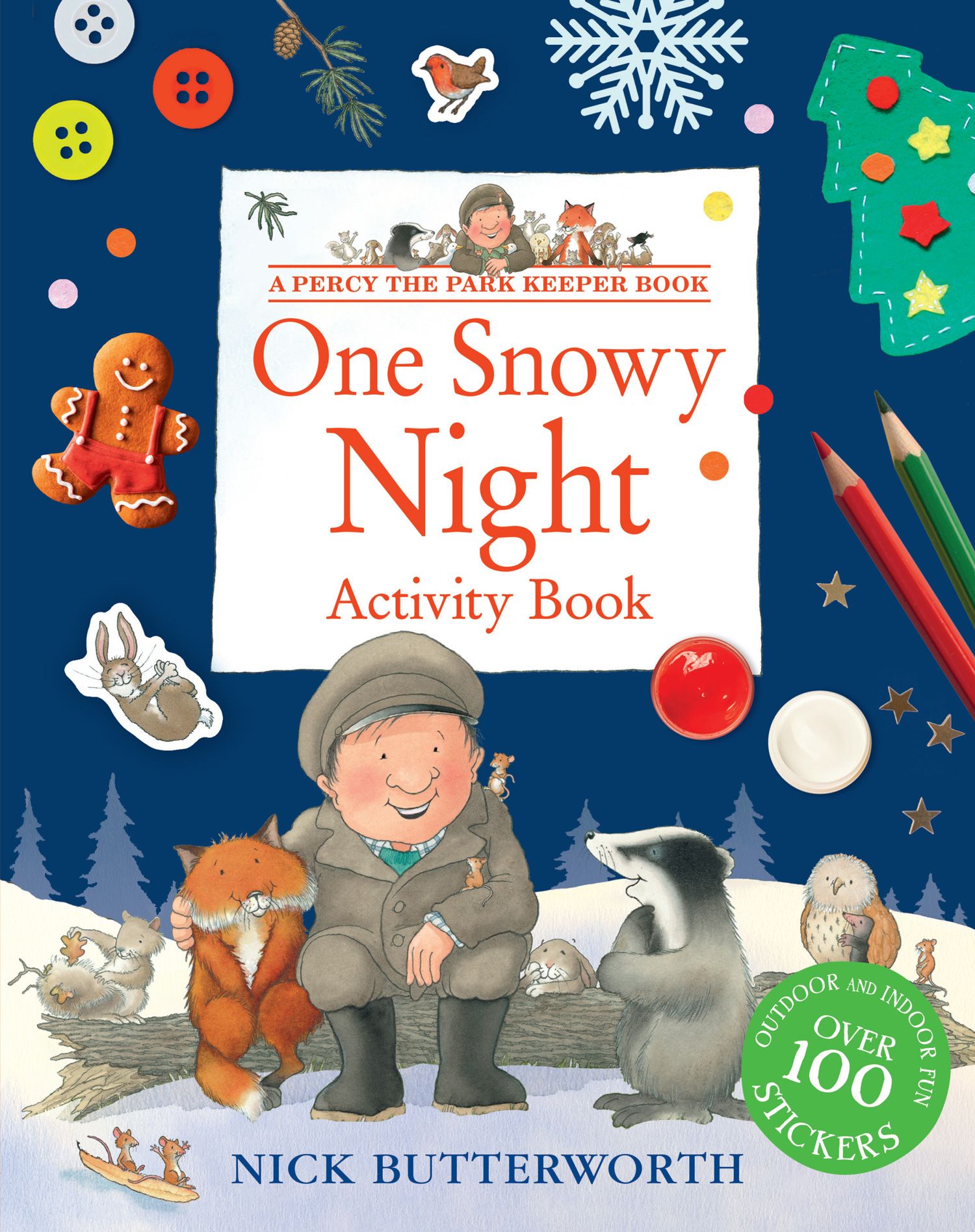 Percy the Park Keeper - One Snowy Night Activity Book (Percy the Park ...