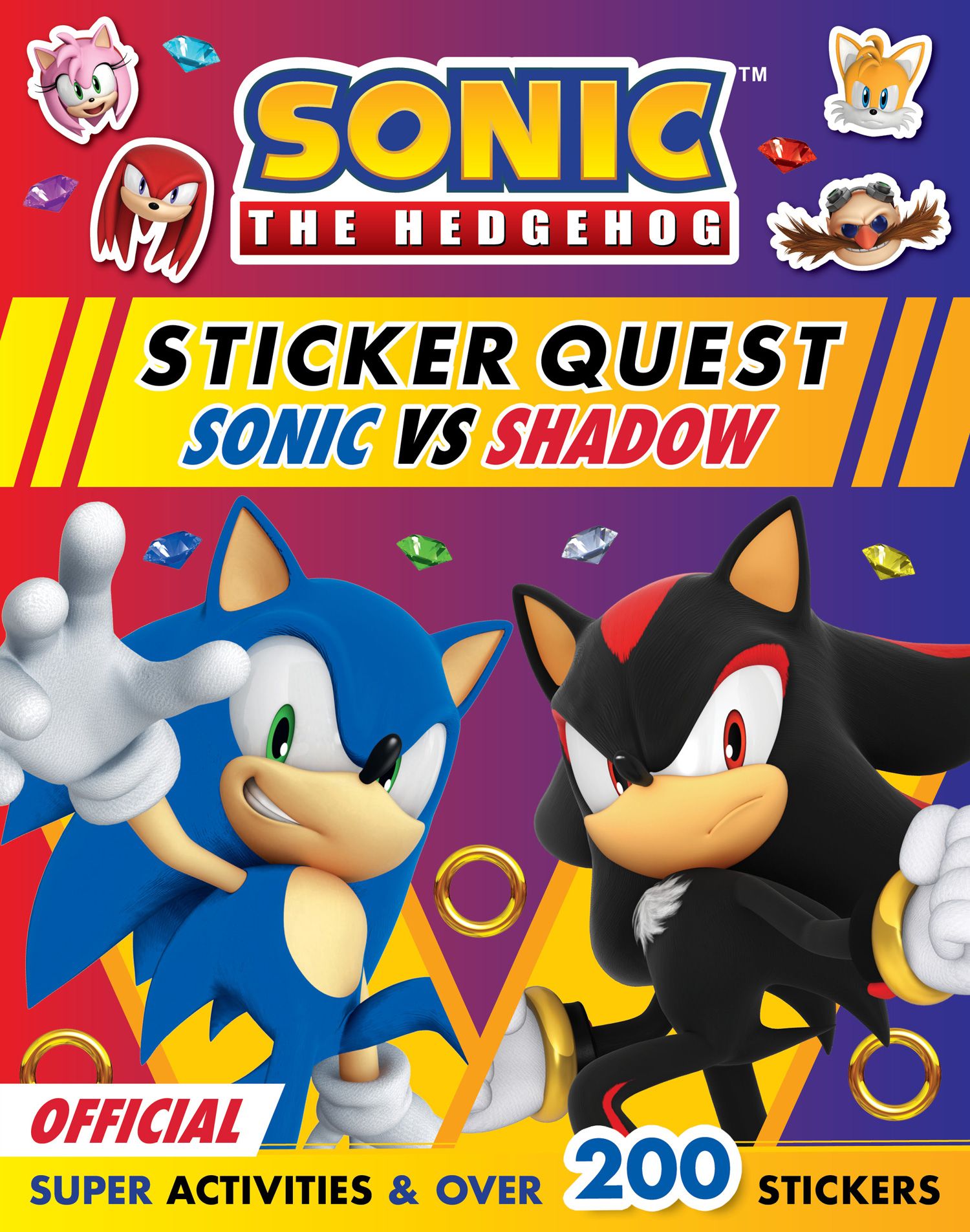 Sonic the Hedgehog Sticker Quest: Sonic vs Shadow - HarperReach