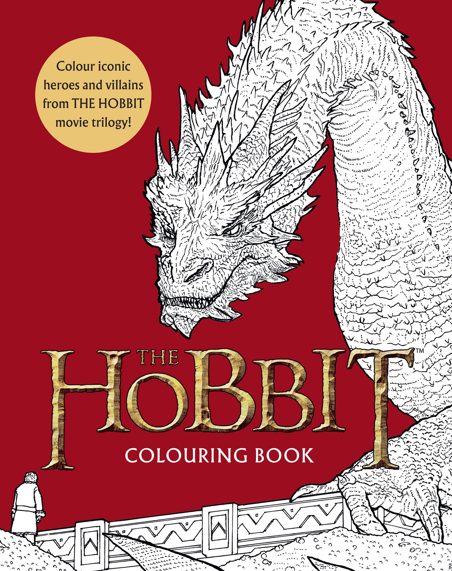 The Hobbit Movie Trilogy Colouring Book: Official and Authorised ...