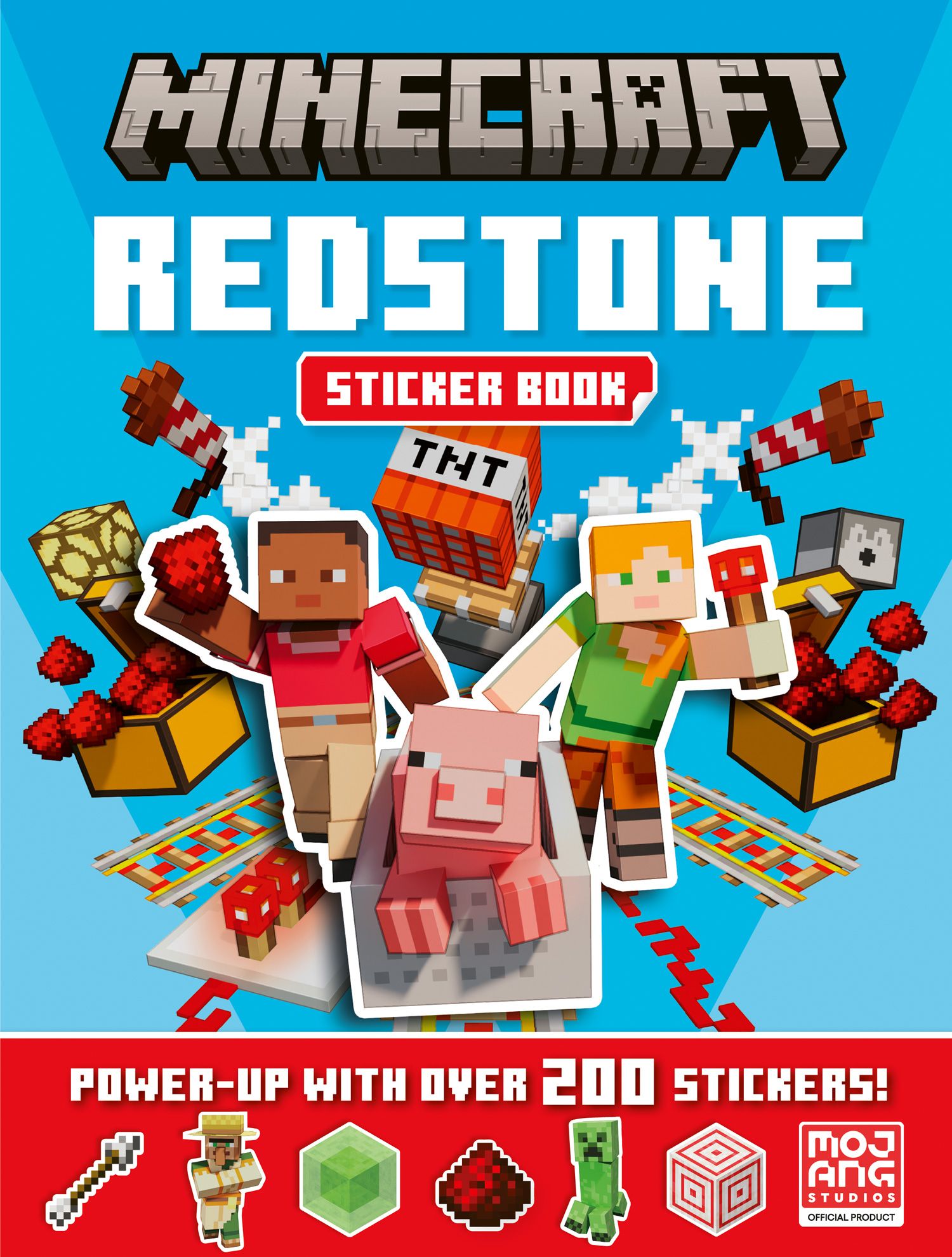 Minecraft Redstone Sticker Book - HarperReach